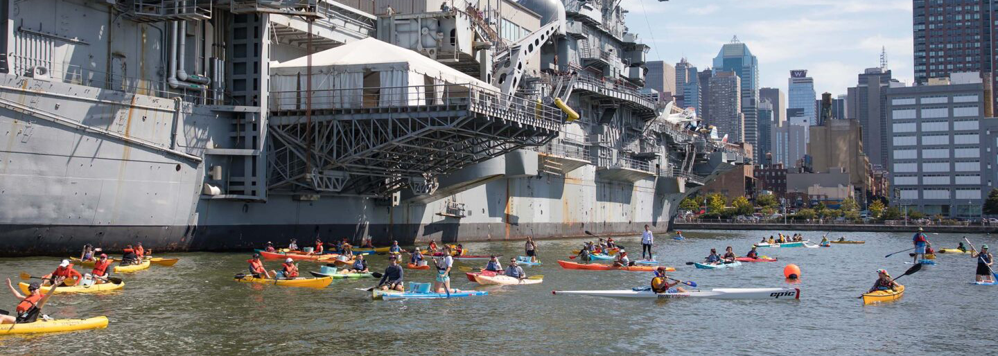 Midtown History Kayak Tour — Hudson River Park