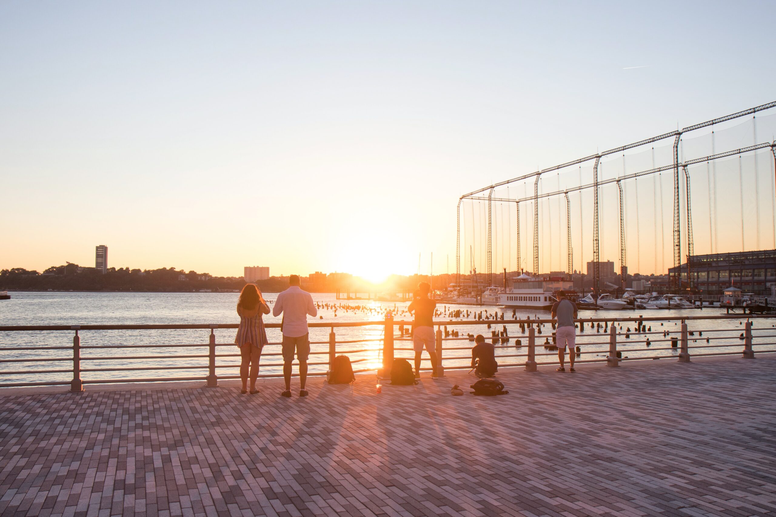 Docking at Chelsea Piers — Hudson River Park
